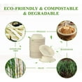 Vplus, Compostable Disposable Paper Bowls, 12 oz, 200 Pack - Walmart.com