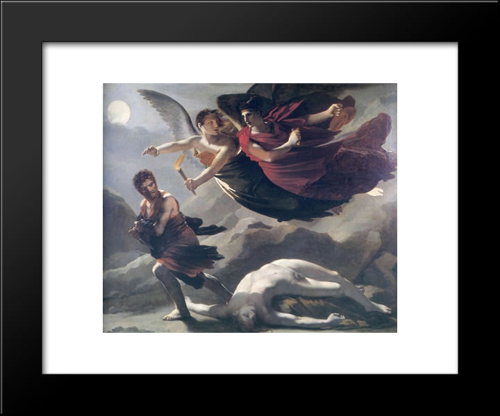 Justice and Divine Vengeance pursuing Crime 20x24 Framed Art Print by ...