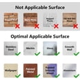 1 Set Mini PVC Coated Self Adhesive PLEASE RING BELL Warning Stickers ...