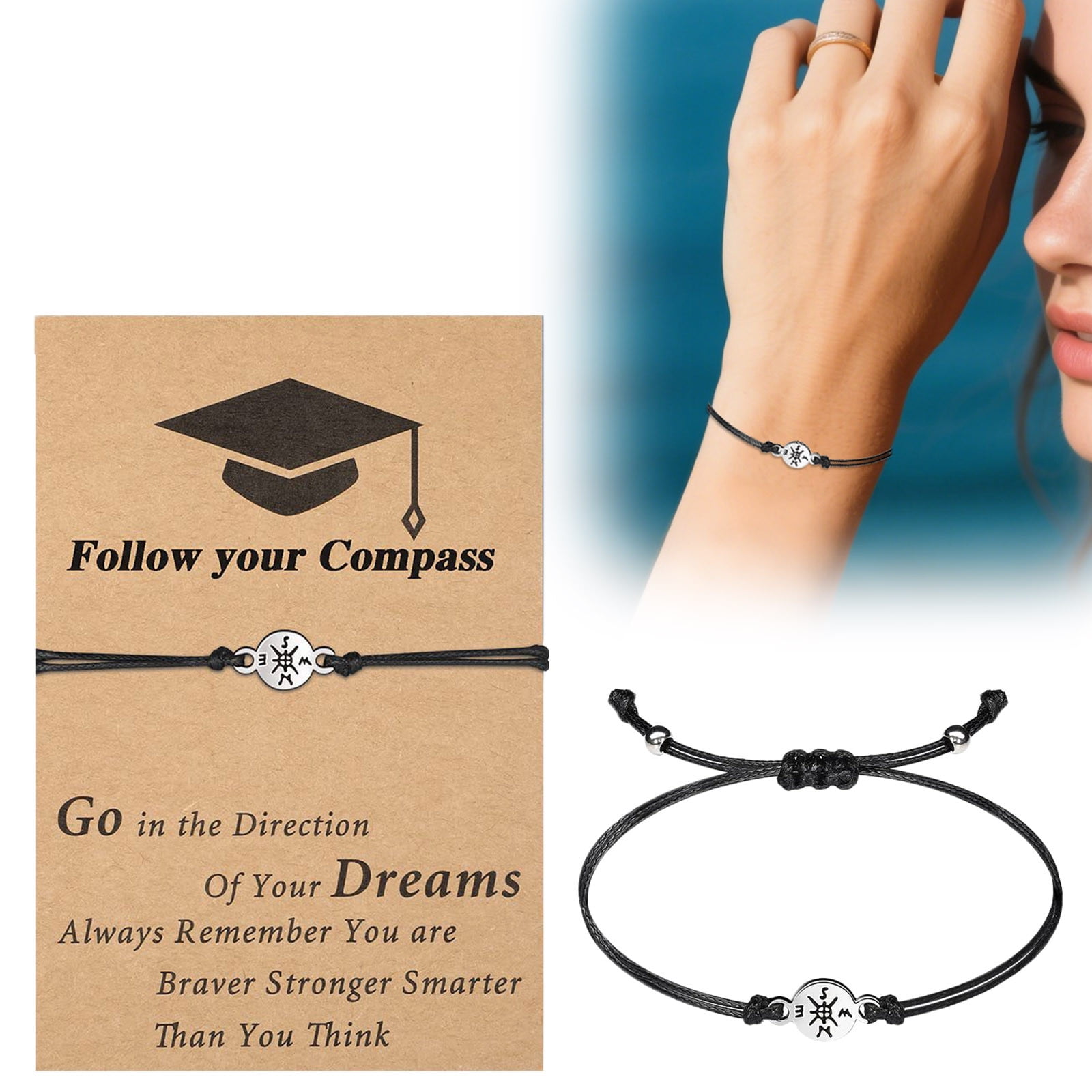 Click here for Chenjiaaa Graduation Season Bracelet Card Bracelet... prices