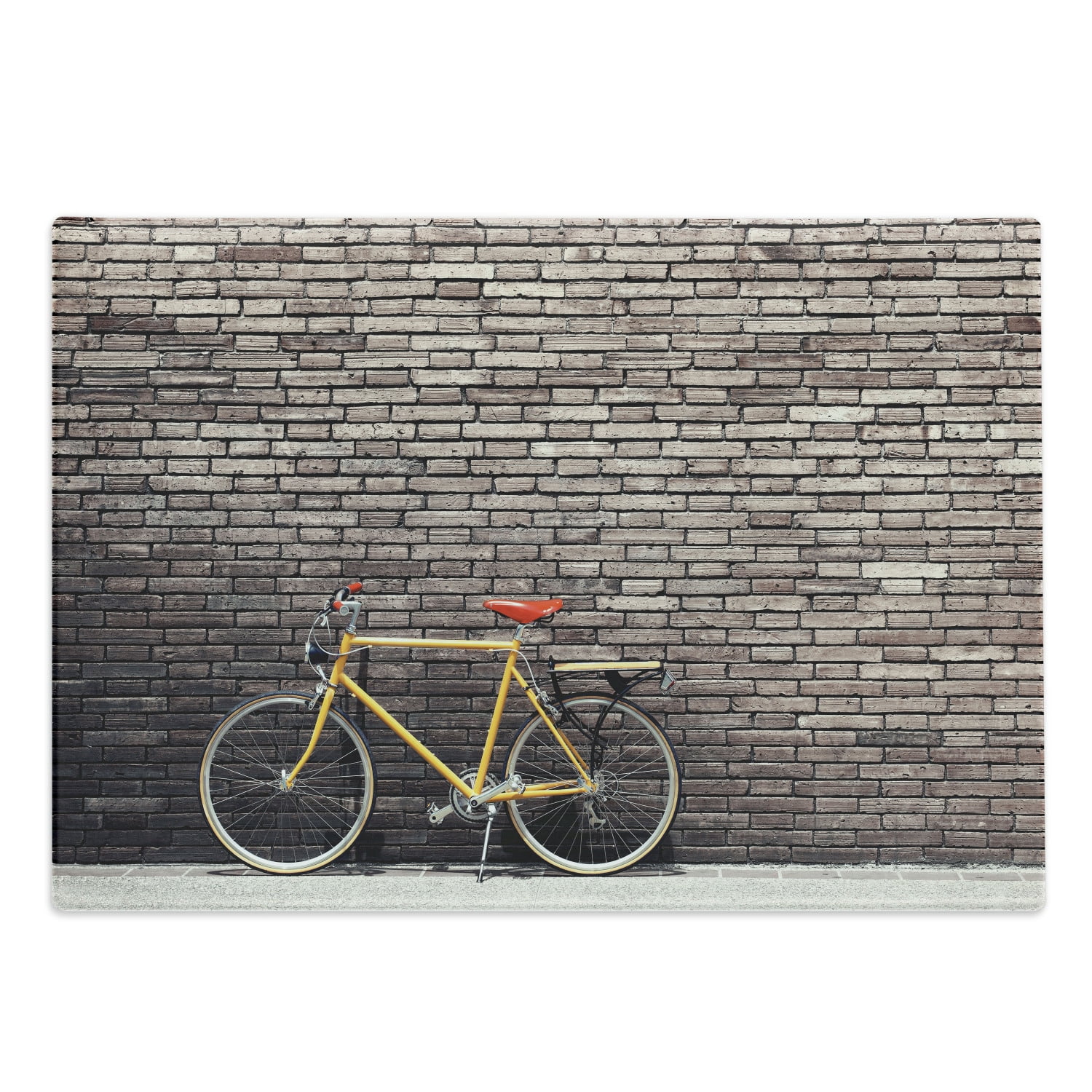 Bicycle Cutting Board, Past Times Aesthetic Road Bike Lean Brick Wall ...