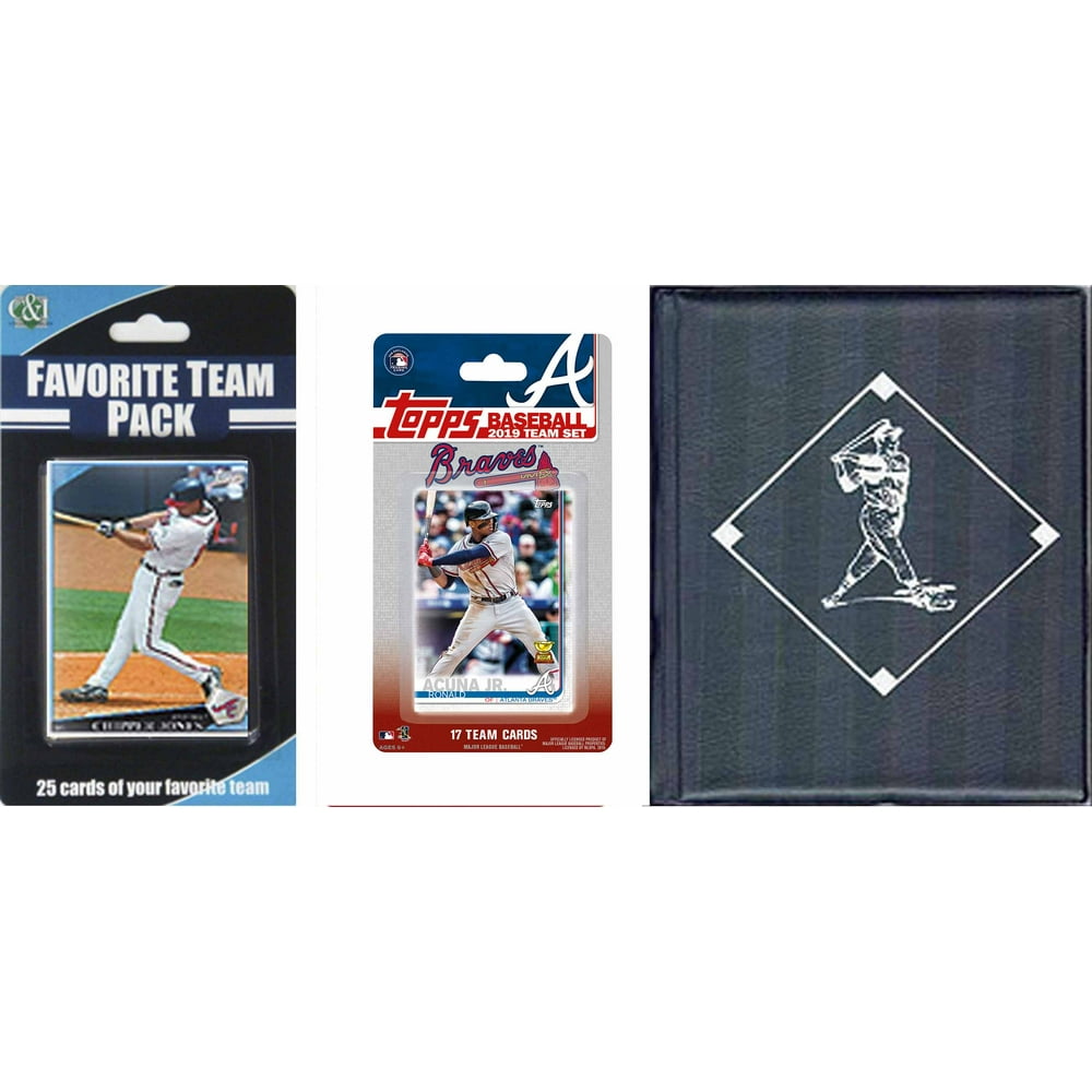 MLB Atlanta Braves Licensed 2019 Topps® Team Set and Favorite Player ...