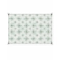 Abstract Color Block Sun Shade Sail 6.5'X10' Green Floral Texture ...