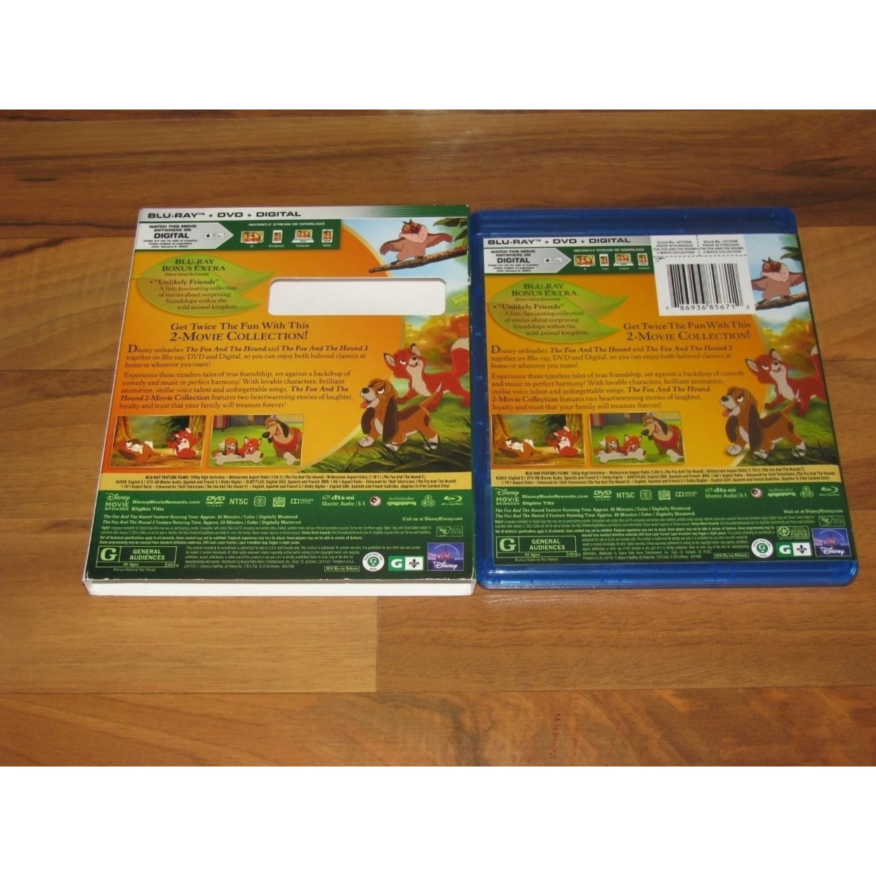 Buy The Fox And The Hound / The Fox And The Hound 2 (2 movie collection ...