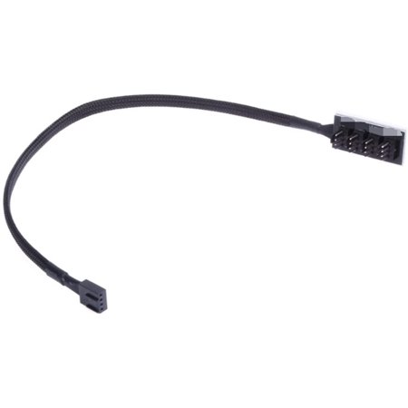 1 Female to 4 Male 4-Port Socket Power Cable Fit for 4-Pin PWM ...