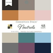 DCWV Double-Sided Cardstock Stack 6"X6" 48/Pkg-Bright Patterns ...