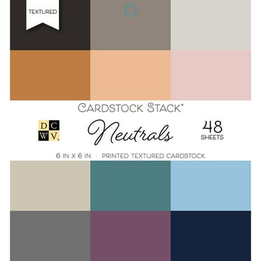 DCWV Single-Sided Cardstock Stack 12"X12" 48/Pkg-Once Upon A Time, 24 ...
