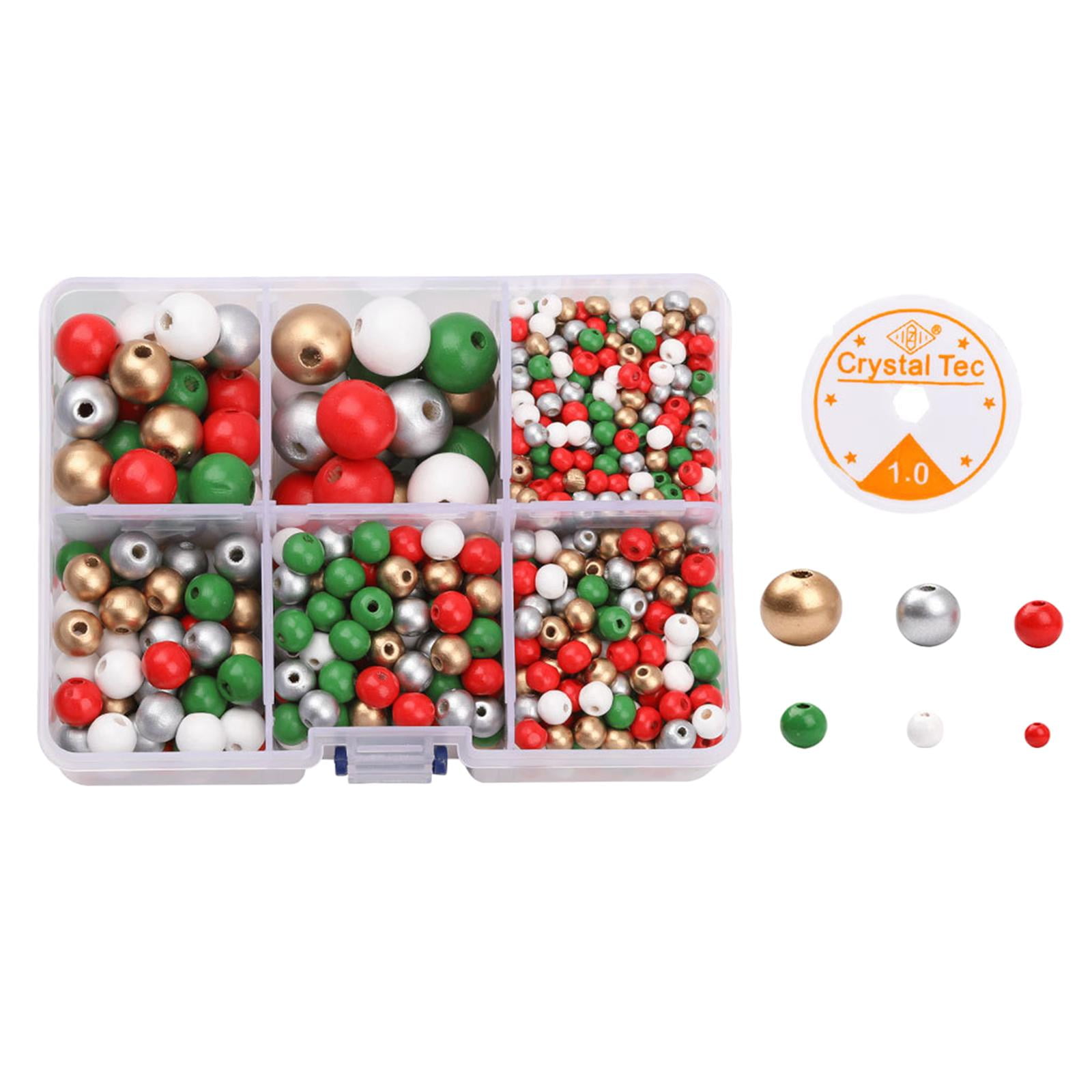 Click here for Shangren Wood Beads Natural Colorful Round Wooden... prices