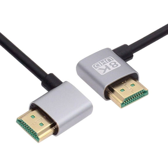 GUAJDE-Ultra Thin HDTV HDMI 2.1 Male to Male Cable 8K 4K Hyper Super ...