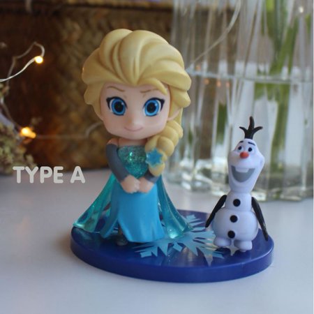 Gprince Disney Theme Elsa Princess Frozen Figures Olaf PVC Birthday ...