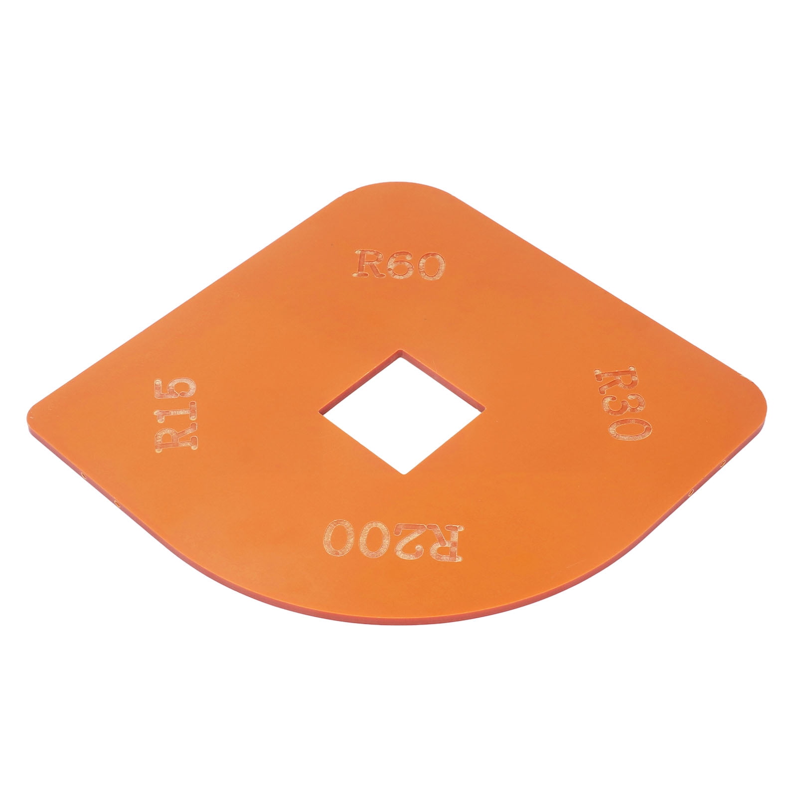 Round Corner Template, Radius Template Jig Switch Hole Cutting R15 R30 ...