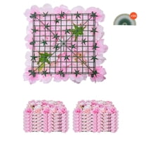 VEVOR, 3D Flower Wall Panel, Pink, 12 Pcs 15 x 15 inch - Walmart.com