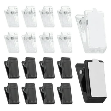 EGYMEN 40Pcs Binder Clips Assorted Size, Office Clips with Clear ...