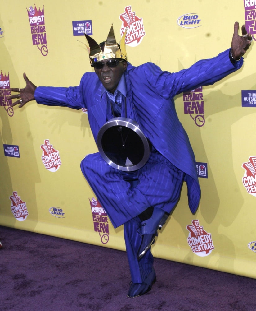 Flava Flav At Arrivals For Comedy CentralS Roast Of Flavor Flav The ...