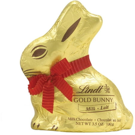 Lindt Easter Milk Chocolate Gold Bunny, 3.5 oz - Walmart.com
