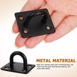6 Pcs Ceiling Hooks Pad Eye Hooks Stainless Steel Hooks Hanging Hooks ...