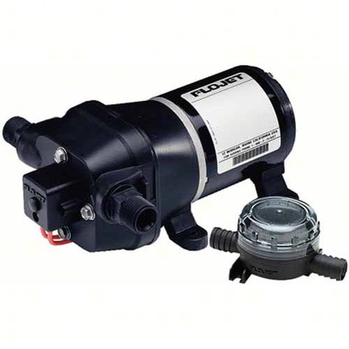 Flo Jet Marine/Boat Deck/Baitwell/ Water Washdown Pump 3.5gpm, 40psi ...