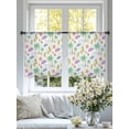 Cartoon Coconut Trees Sheer Curtains for Living Room Bedroom Summer ...