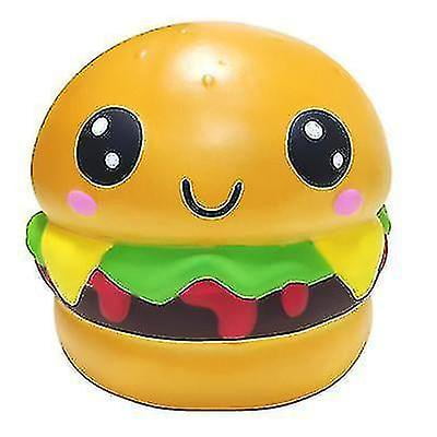 Slow rebound Oversized emoji hamburger squishy,stress-relieving toy for ...
