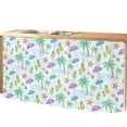 Cartoon Coconut Trees Cabinet Curtains for Shelves, Summer Cute ...