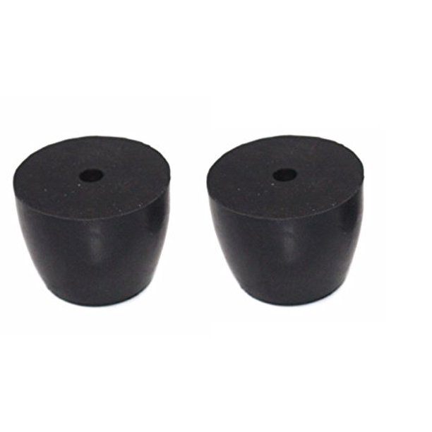 Red Hound Auto 2 Rubber Bumper for Trailer Compatible with Ramp Door ...