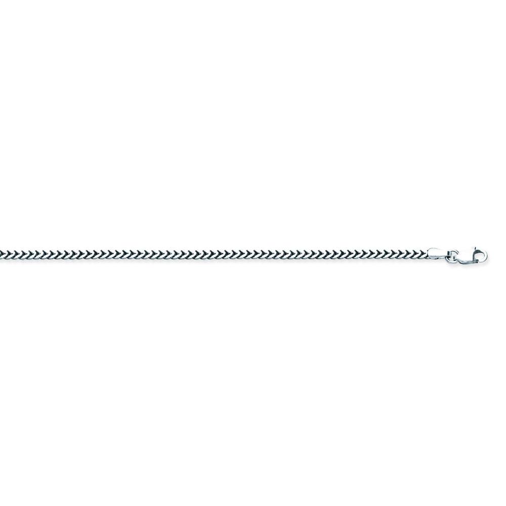 925 Sterling Silver 1.9 Franco Chain in 20 inch, 22 inch, & 24 inch ...