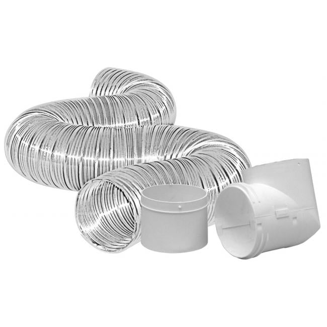 Dundas Jafine Inc. 4in. X 8 Semi Rigid Aluminum Dryer To Duct Kit ...