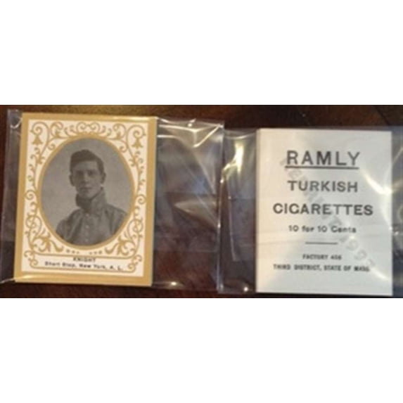 1900-1909 T204 Ramly Cigarettes Reprint New York Yankees Team Set 9 ...