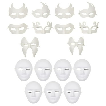 Blank Female Mask Halloween Accessory - Walmart.com