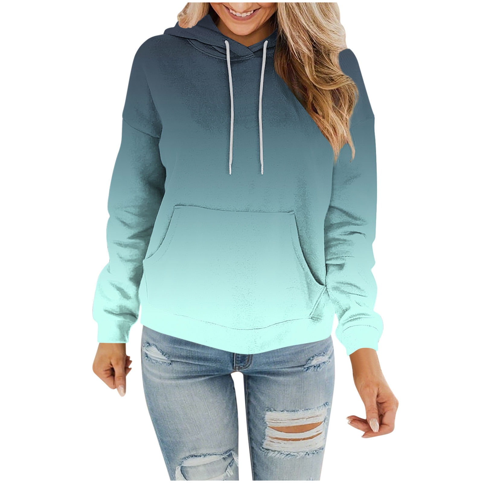 Click here for Sevevn Womens Casual Hoodies Crew Neck Long Sleeve... prices