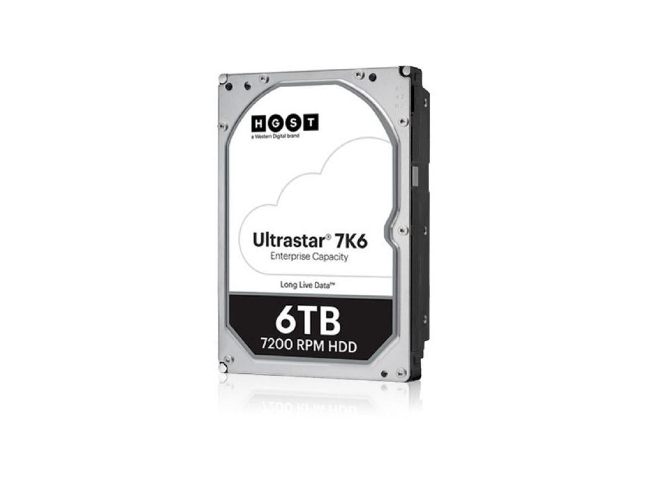HGST/WDC 6TB 3.5" 7200RPM SAS3 12Gb/s 256M Internal Hard Drive HDD ...
