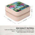 Creowell Palm Trees Blue Sky Travel Jewelry Box for Necklace Ring ...
