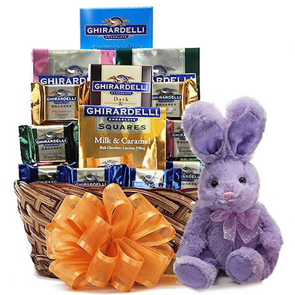 Easter Ghirardelli Chocolate Gift Basket - Walmart.com - Walmart.com