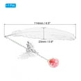 Uxcell Metal Feather Bookmarks Butterfly Book Marks Page Markers Gift ...