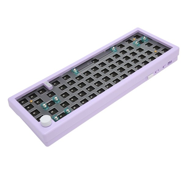 67 Keys Hotswap Keyboard Kit, DIY 65% Keyboard With Knob, 3 Mode ...