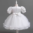 IFNWSV Girls Summer Dresses Solid Color Sleeveless Round Neck Tulle ...