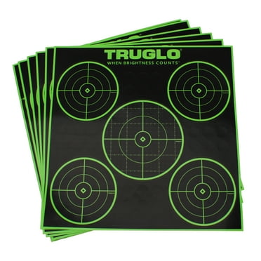 Truglo 5 Diamond Target 12x12 Pink, 6 Pack - Walmart.com