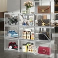 Dayooh Clear Acrylic Handbag Organizer, Large Storage Box with Magnetic ...
