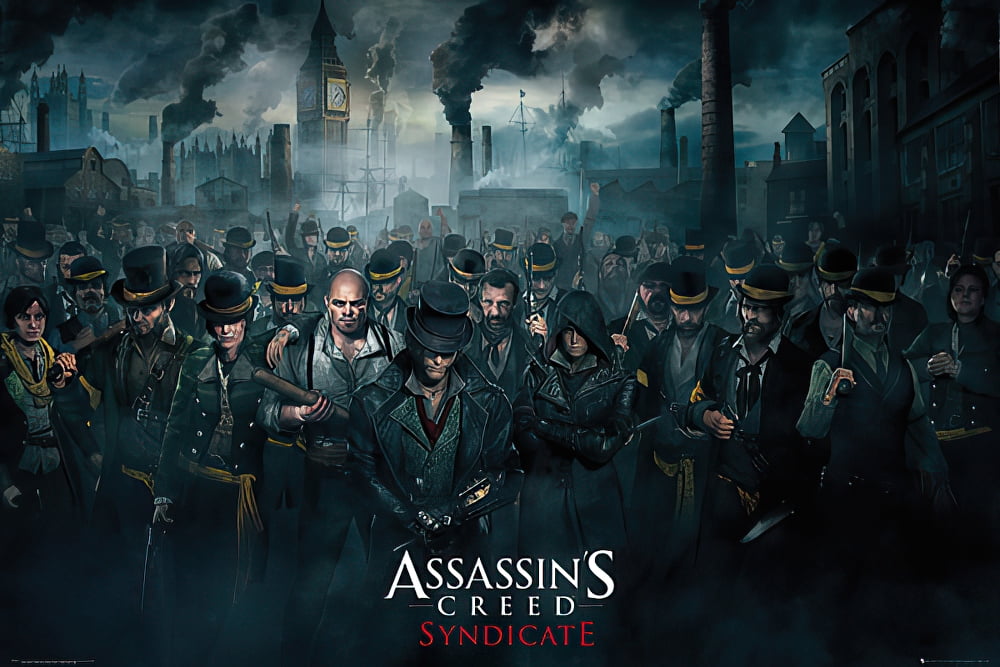 Assassin's Creed: Syndicate - Gaming Poster / Print (Crowd) - Walmart.com