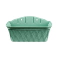 Virelaxpo Rectangle Wall Mounted Planter Box, Hanging Flower Pot For ...