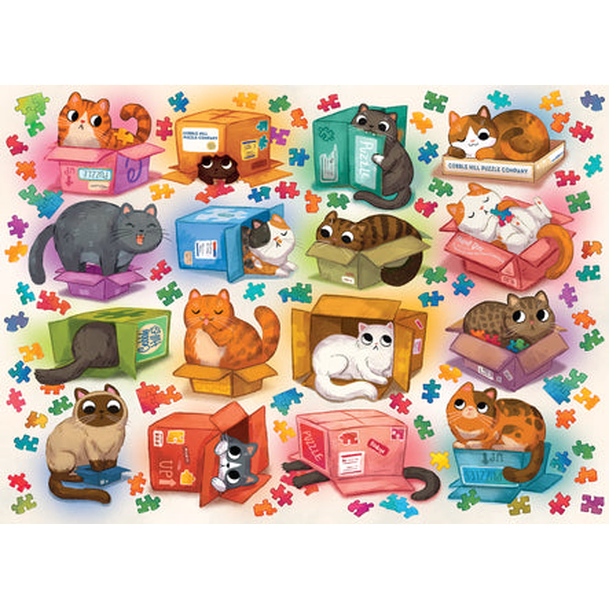 Click here for Cobble Hill 1000 Piece Puzzle - Cats Vs. Puzzles -... prices