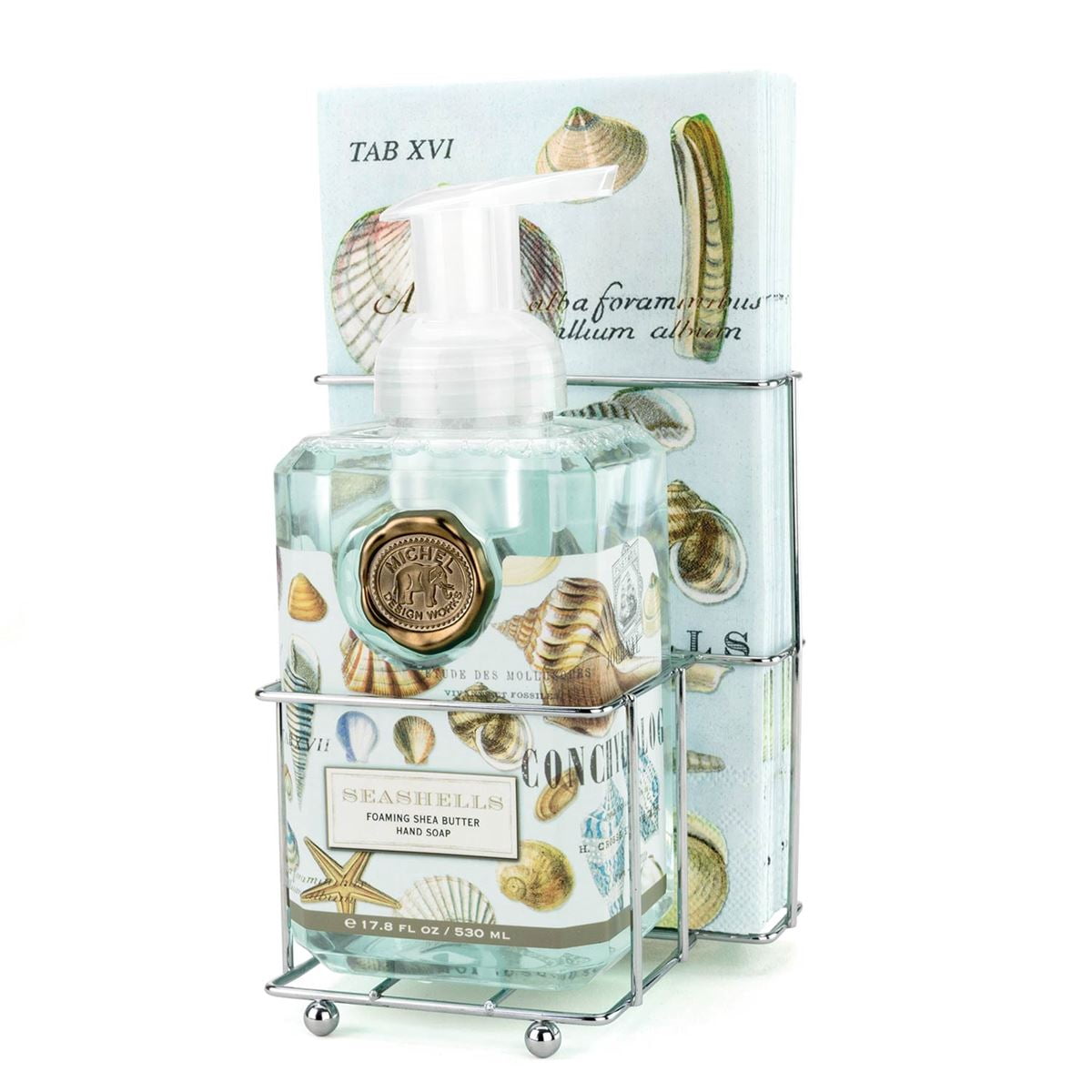 Michel Design Works Foaming Soap Napkin Set, Seashells - Walmart.com