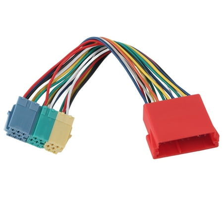 Wiring Harness Car Auxiliary Audio MP3 Changer Adapter Cable Connector ...