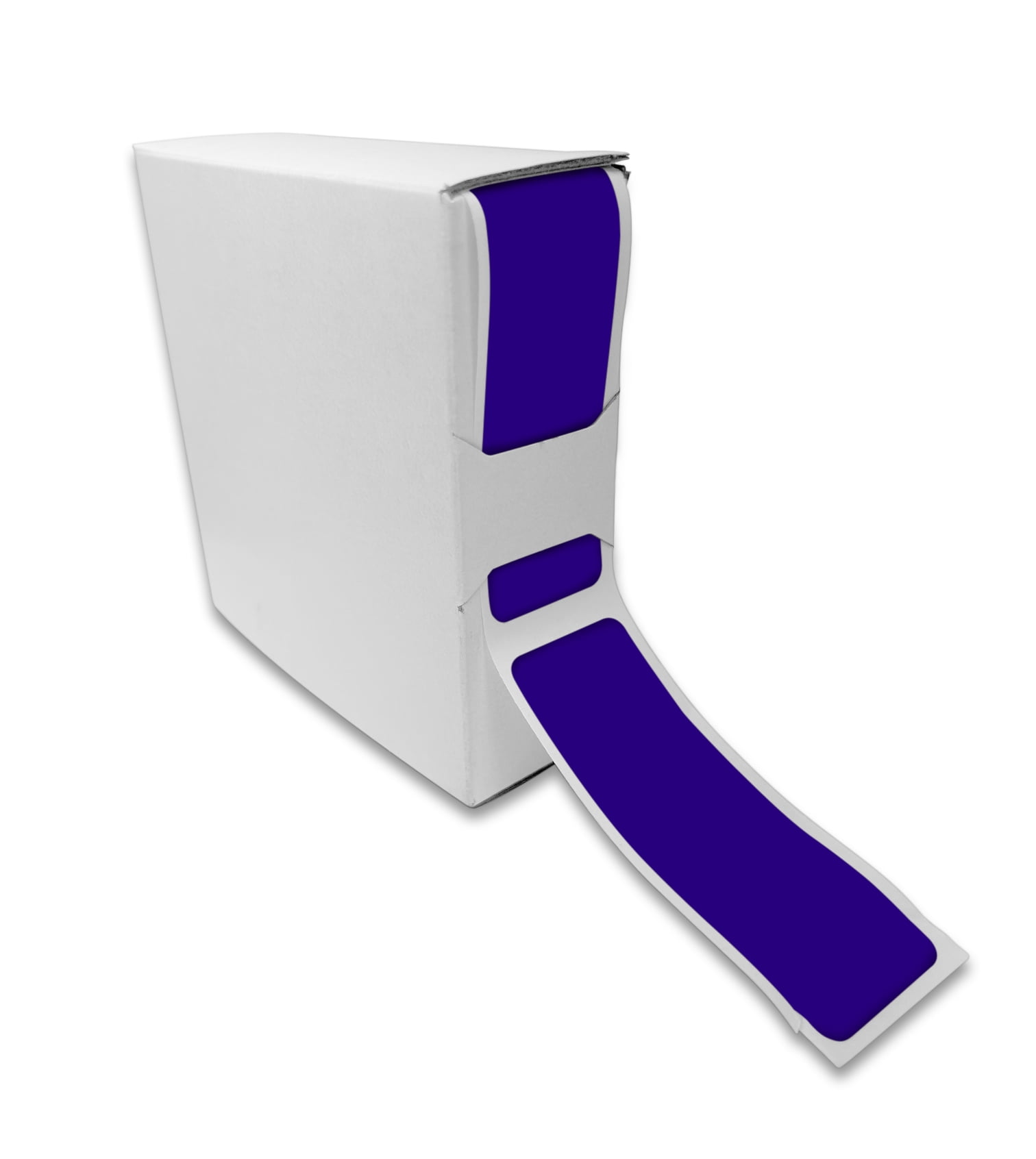 3x1 Self Adhesive Rectangular Stickers Roll Label Dispenser Box 250 ...