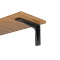 8 Inch Heavy Duty Shelf Brackets, Premium Metal Wall Bracket for Mantel ...