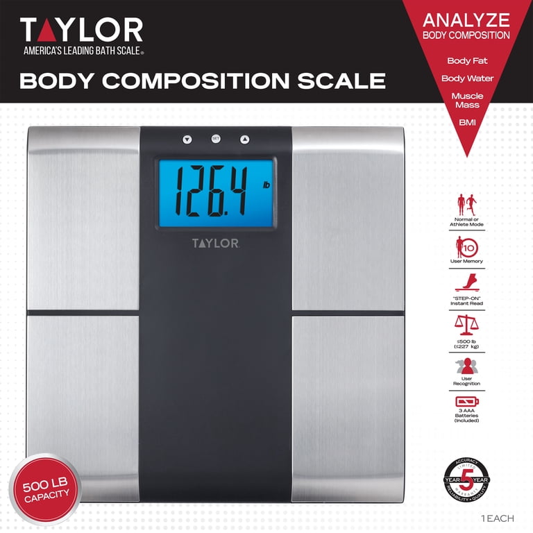 Taylor Body Fat Scale Manual