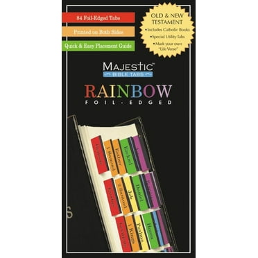 Majestic Traditional Gold-Edged Tabs - Walmart.com