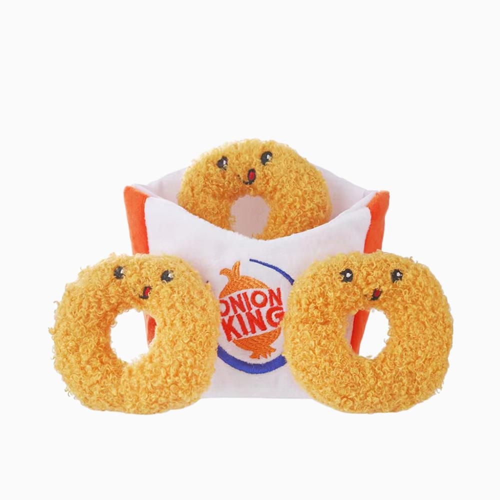 Click here for Hugsmart Onion Ring Dog Interactive Toy prices