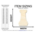 Unfinished Wood Chess Rook Shape | DIY Craft Cutout | up to 46" DIY 7 ...