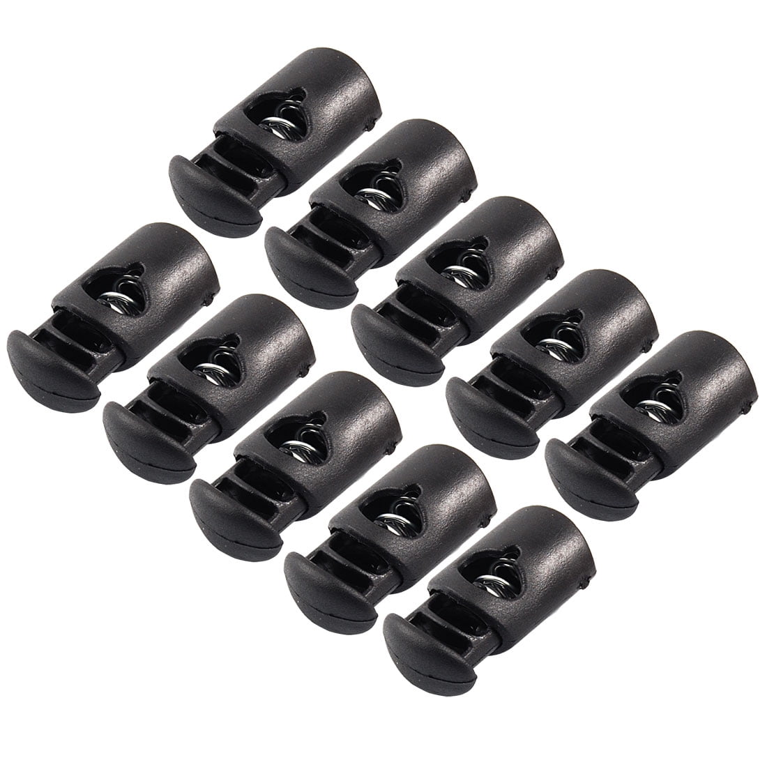 Click here for Unique Bargains Black Plastic Spring Stop Toggle C... prices